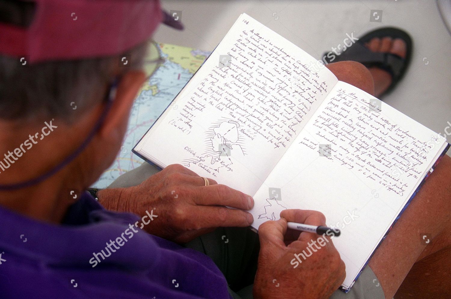Writing Boats Log Editorial Stock Photo - Stock Image | Shutterstock