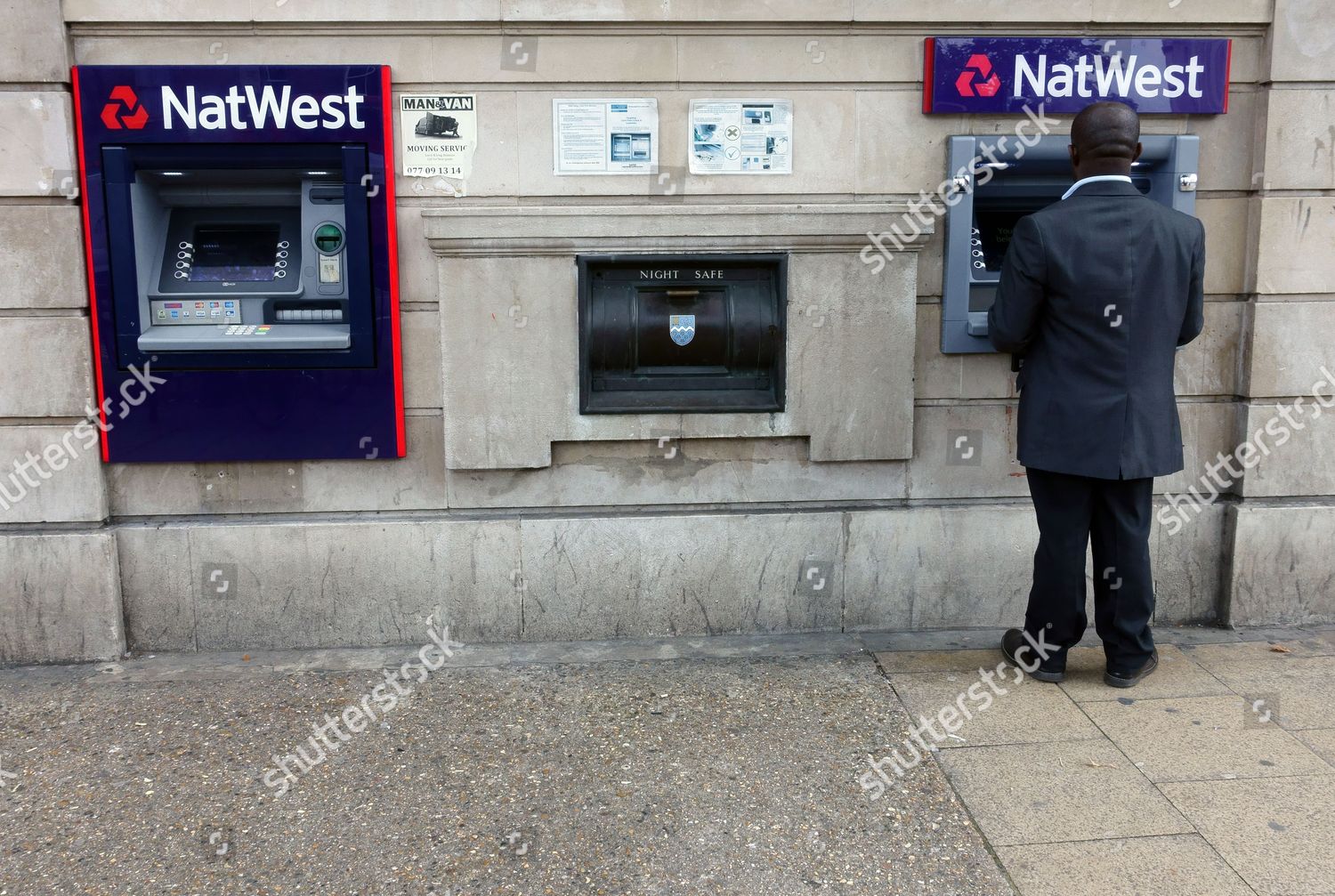 Sign Logo Atms Outside Branch Natwest Editorial Stock Photo - Stock ...