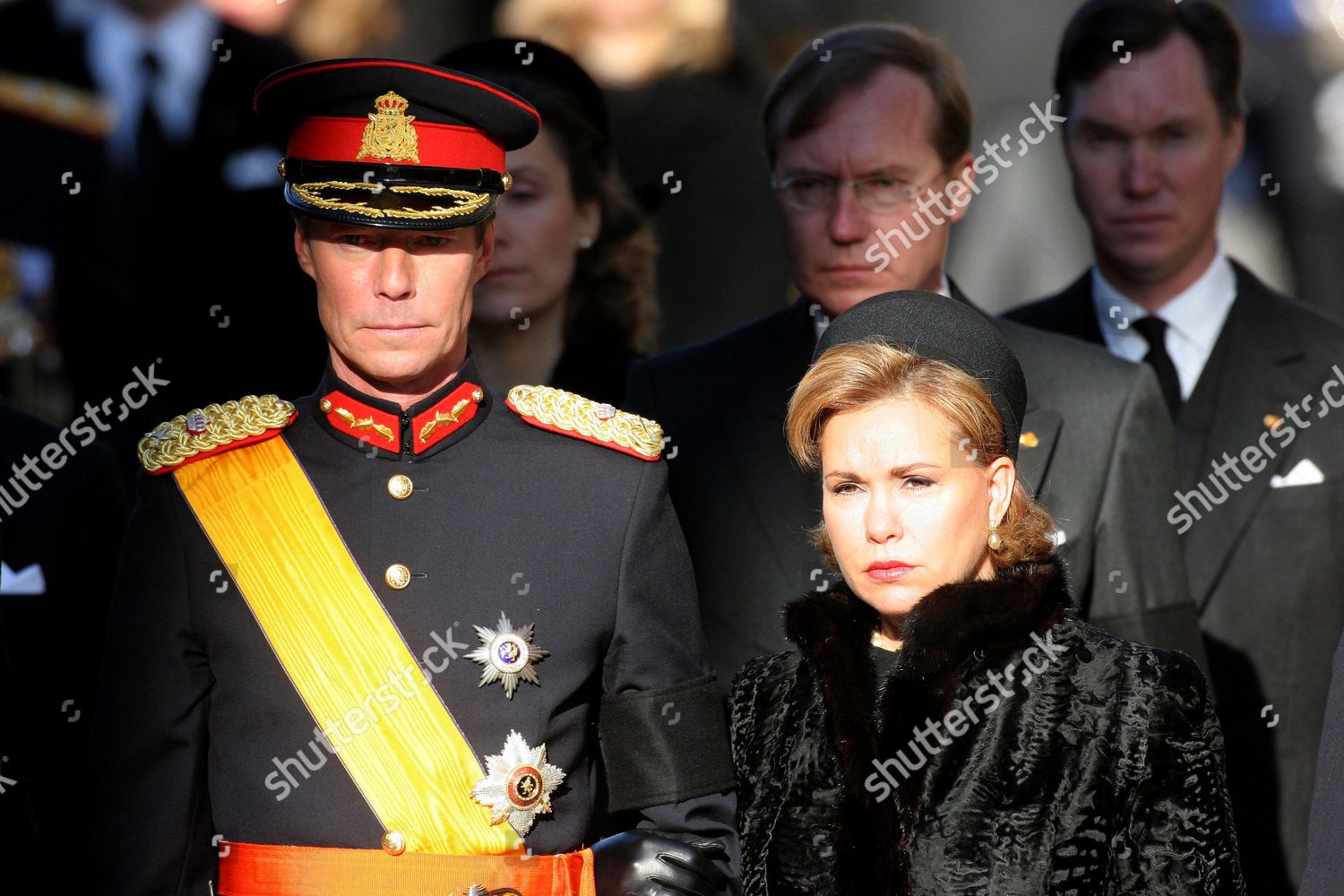 Grand Duke Henri Grand Duchess Maria Editorial Stock Photo - Stock ...