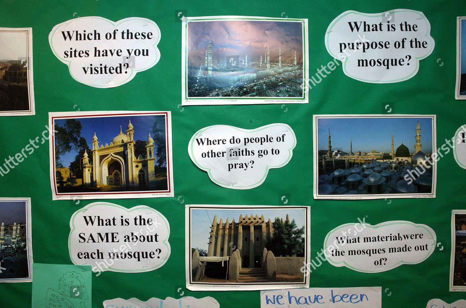 Display About Mosques Gatton Primary School Editorial Stock Photo ...