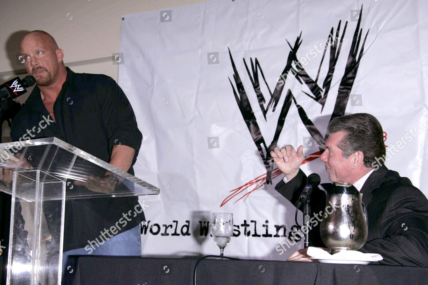Stone Cold Steve Austin Vince Mcmahon Editorial Stock Photo - Stock ...