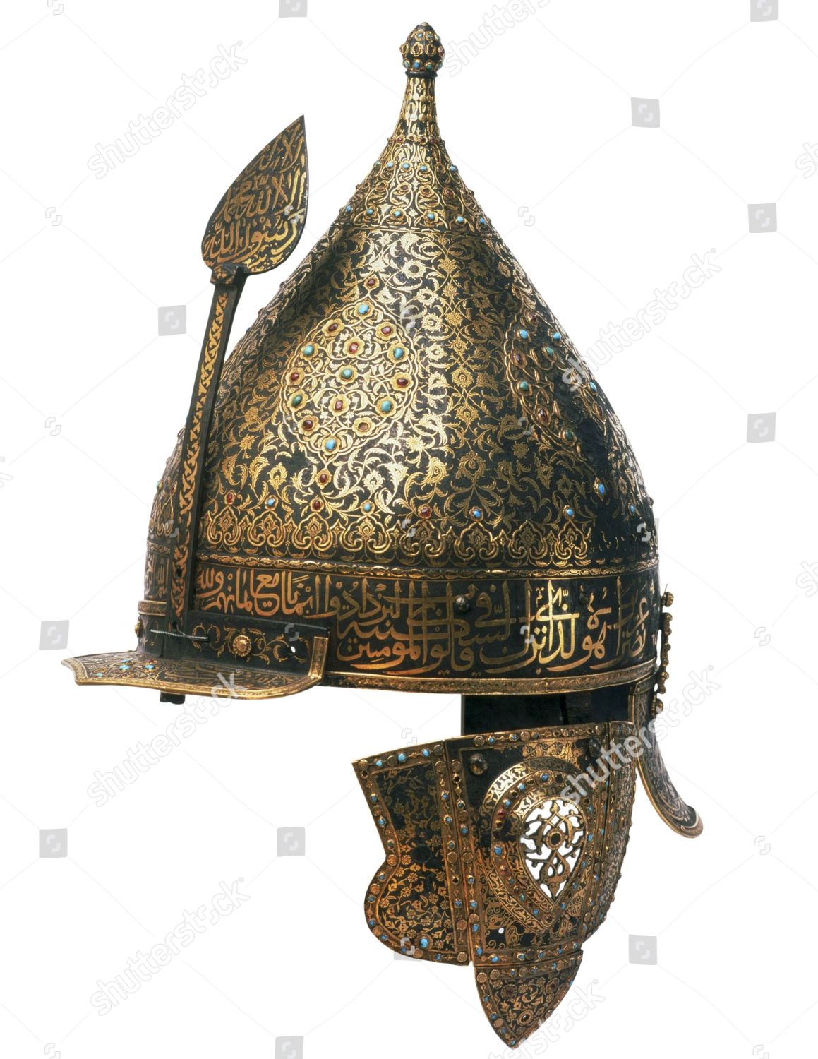Ceremonial Helmet Mid 16th Century Iron Editorial Stock Photo - Stock ...