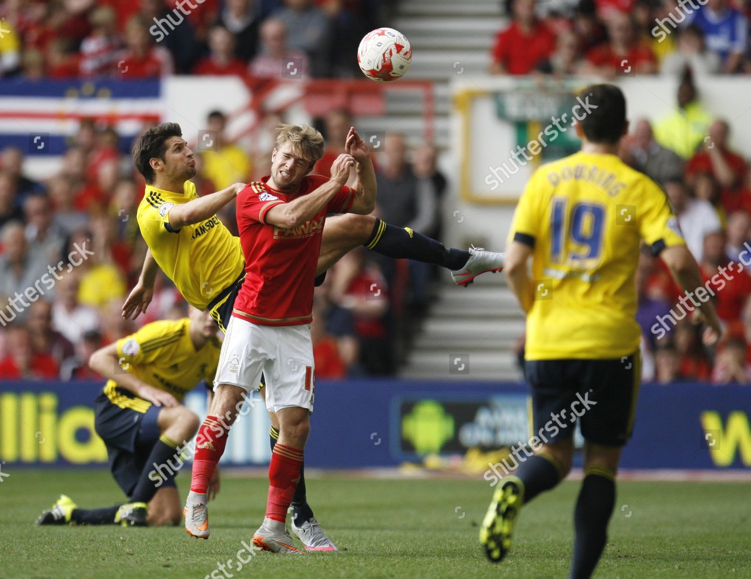 George Friend Middlesbrough L Jamie Ward Editorial Stock Photo - Stock ...