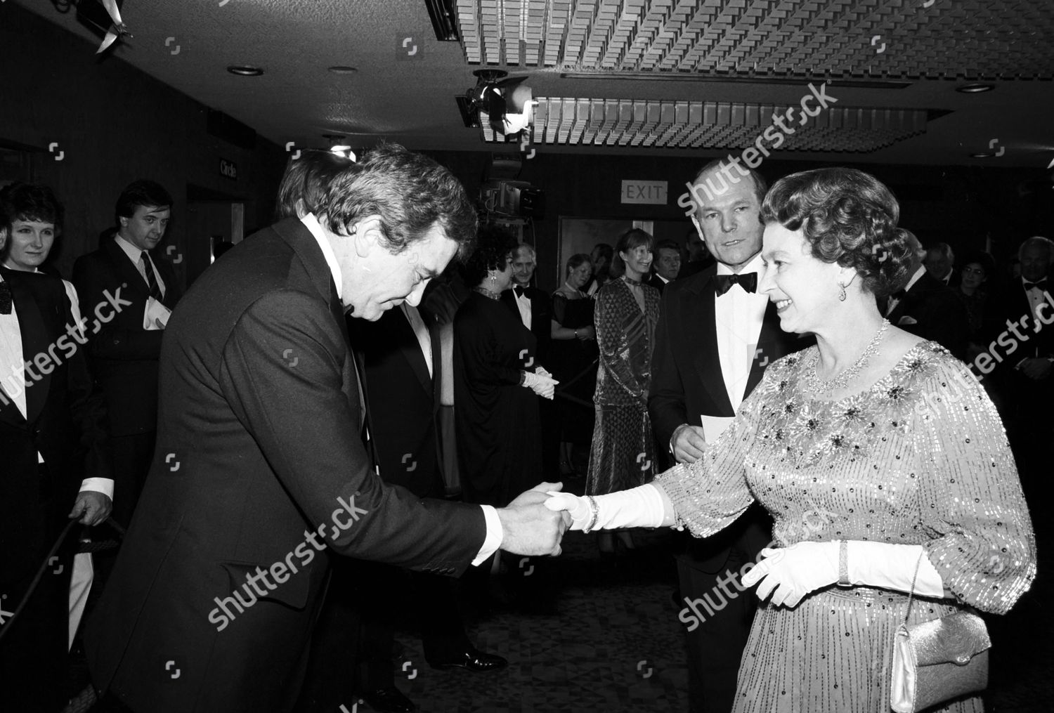 Albert Finney Queen Elizabeth Ii Editorial Stock Photo - Stock Image ...