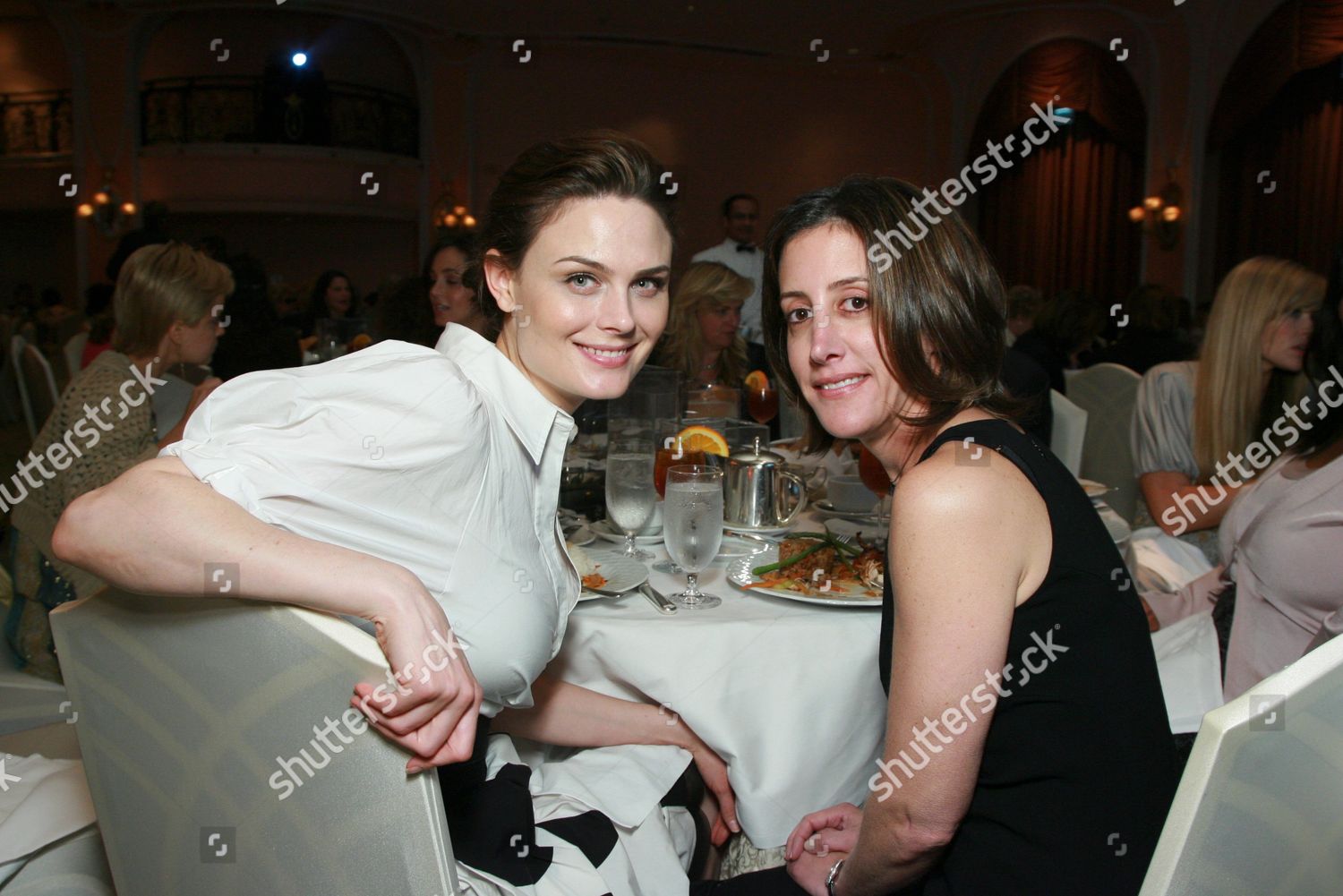 Emily Deschanel Leslie Siebert Editorial Stock Photo - Stock Image ...