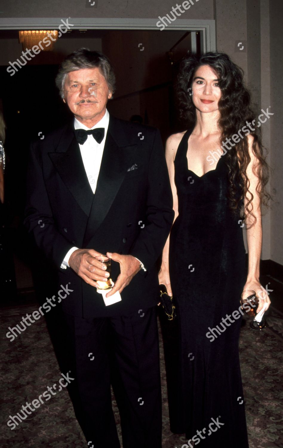 Charles Bronson Wife Kim Weeks szerkesztői stockfotó – stockkép ...