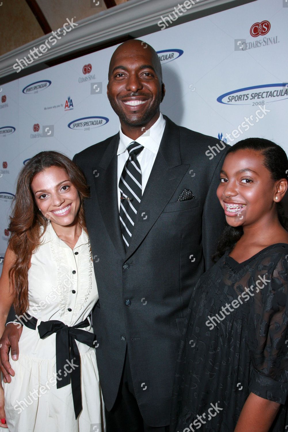 John Salley Natasha Salley Daughter Tyla Editorial Stock Photo - Stock ...