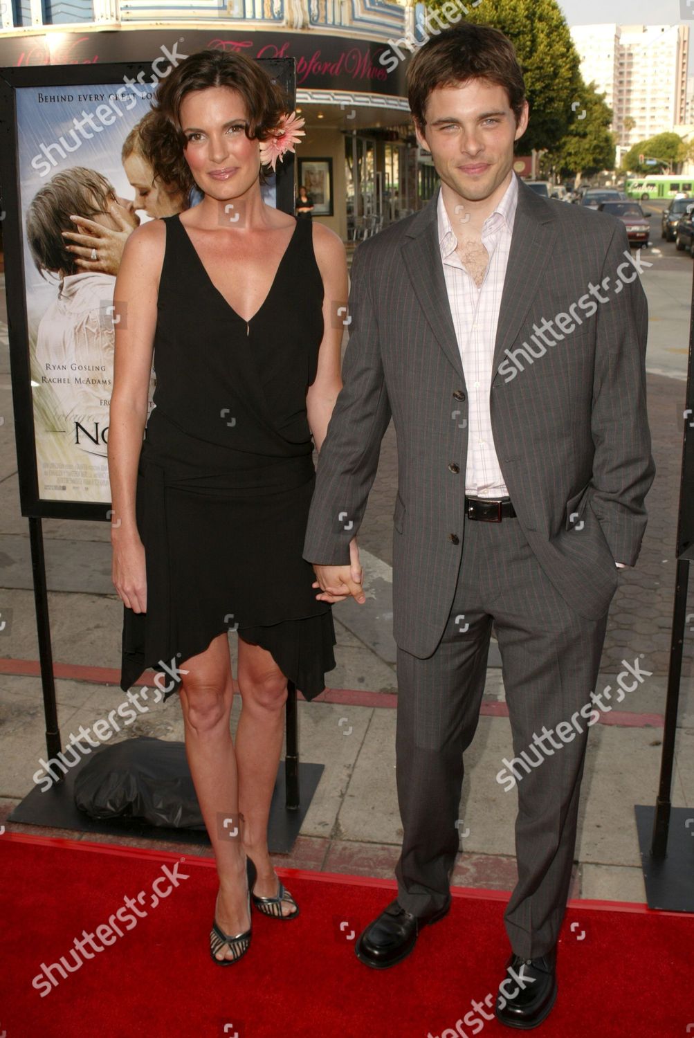 James Marsden Wife Lisa Linde Editorial Stock Photo - Stock Image ...