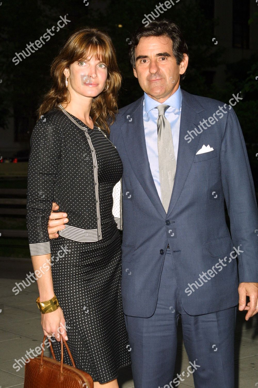 Stephanie Seymour Husband Peter Brant Arriving Editorial Stock Photo ...