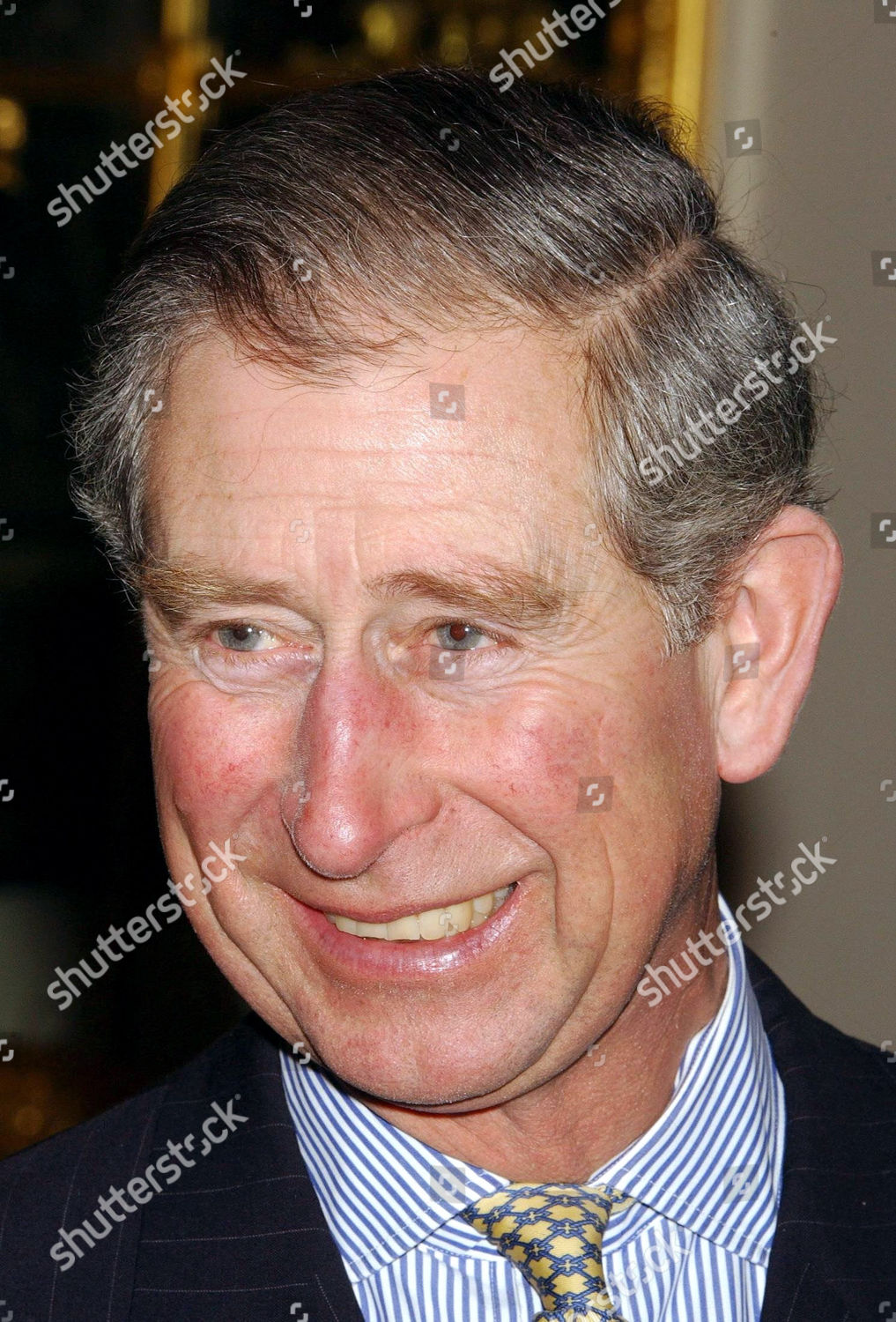 Prince Charles Smiling Staff Congratulate Him Editorial Stock Photo ...