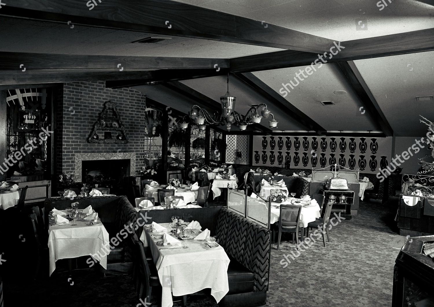 Scandia Restaurant Interiors Editorial Stock Photo - Stock Image ...