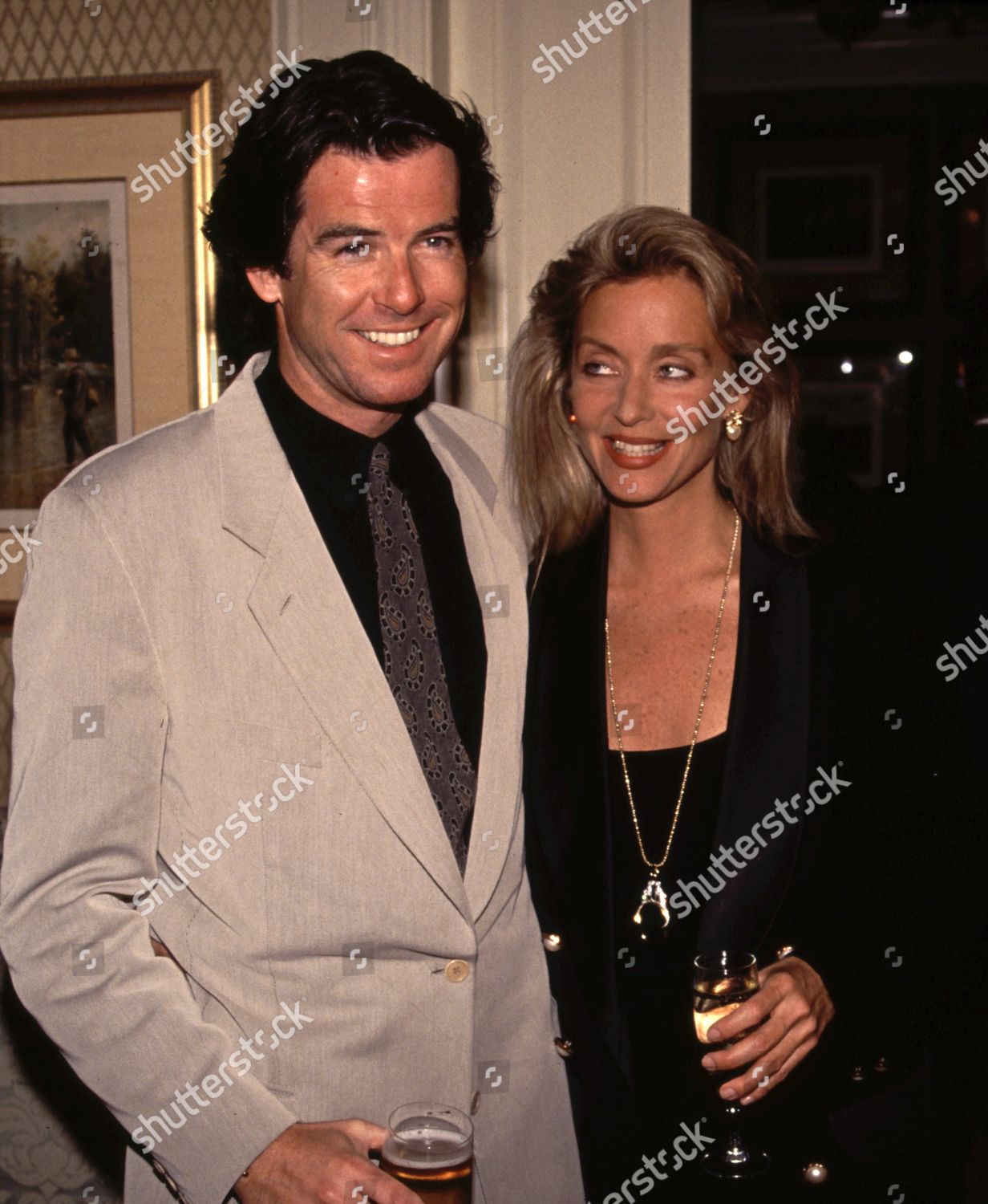 Pierce Brosnan Katherine Kinley Editorial Stock Photo - Stock Image ...