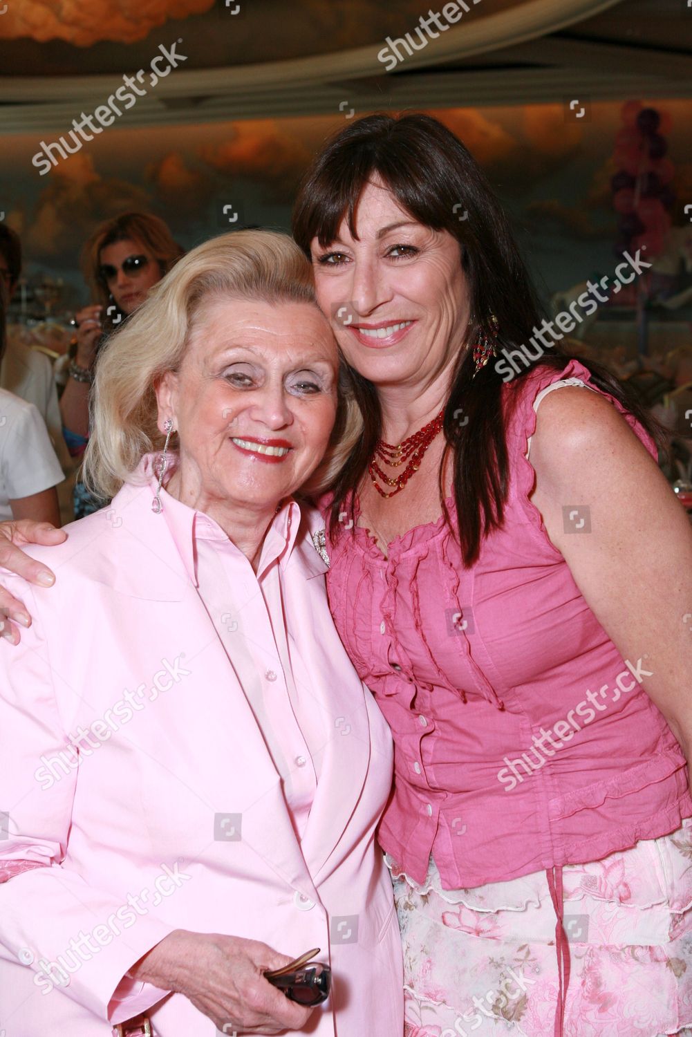 Barbara Davis Anjelica Huston Editorial Stock Photo - Stock Image ...
