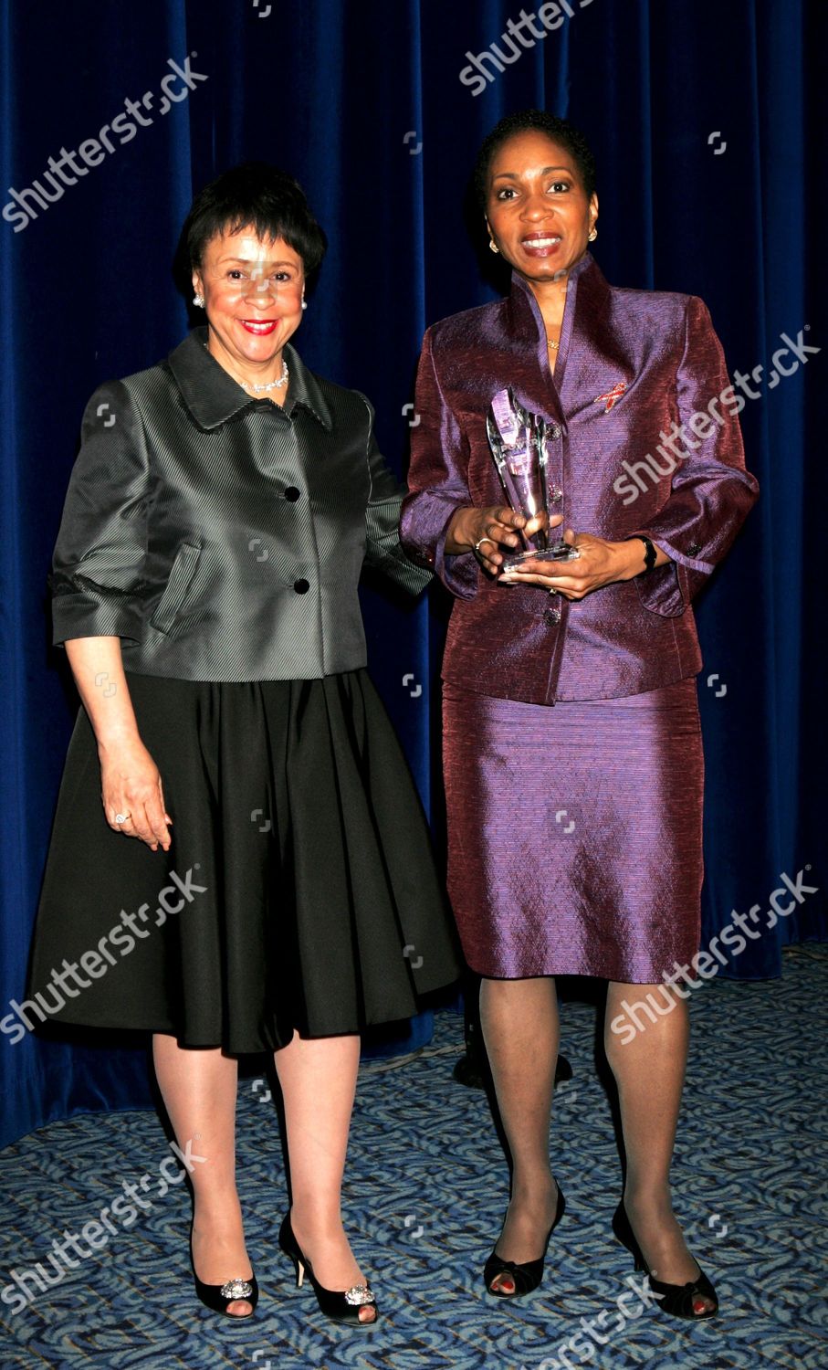 Sheila Johnson Dr Helene Gayle Editorial Stock Photo - Stock Image ...