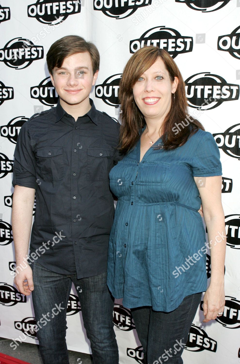 Chris Colfer Kristen Schaffer Editorial Stock Photo - Stock Image ...