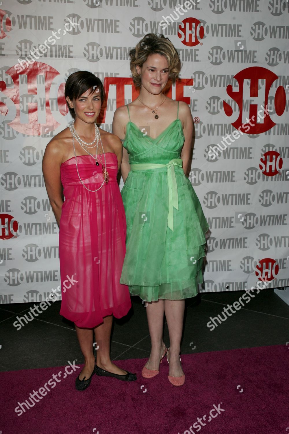Mia Kirshner Leisha Hailey Editorial Stock Photo - Stock Image ...