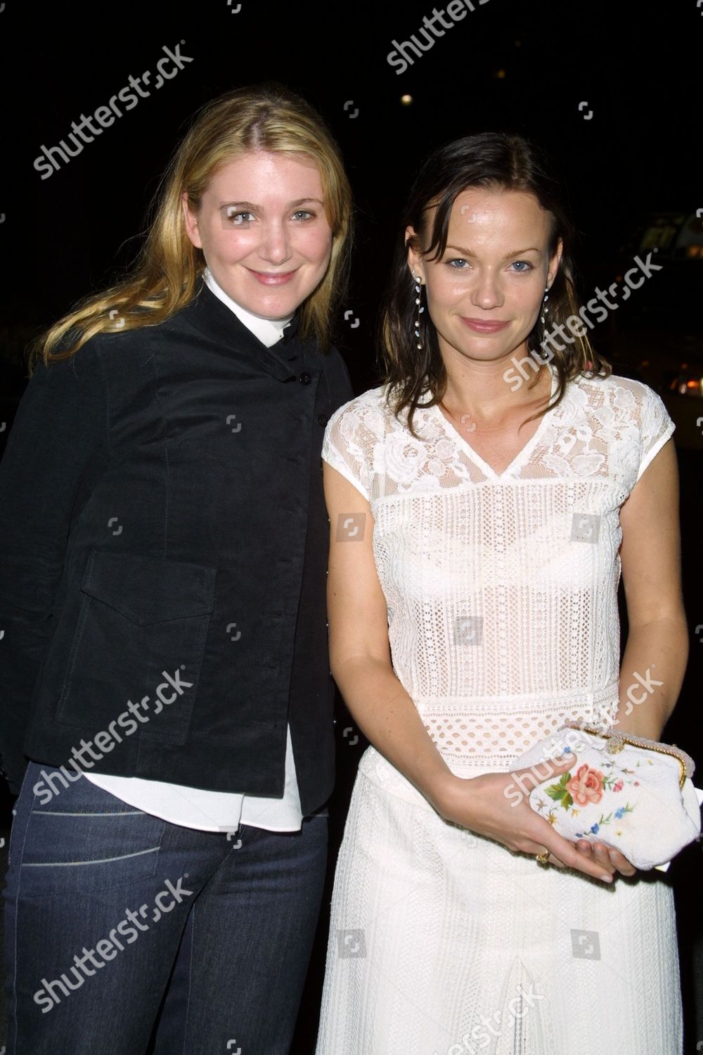Tristine Skyler Left Samantha Mathis Afterparty Editorial Stock Photo ...