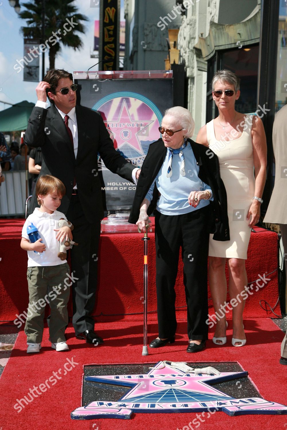 Casey Wasserman Edie Wasserman Jamie Lee Editorial Stock Photo - Stock ...