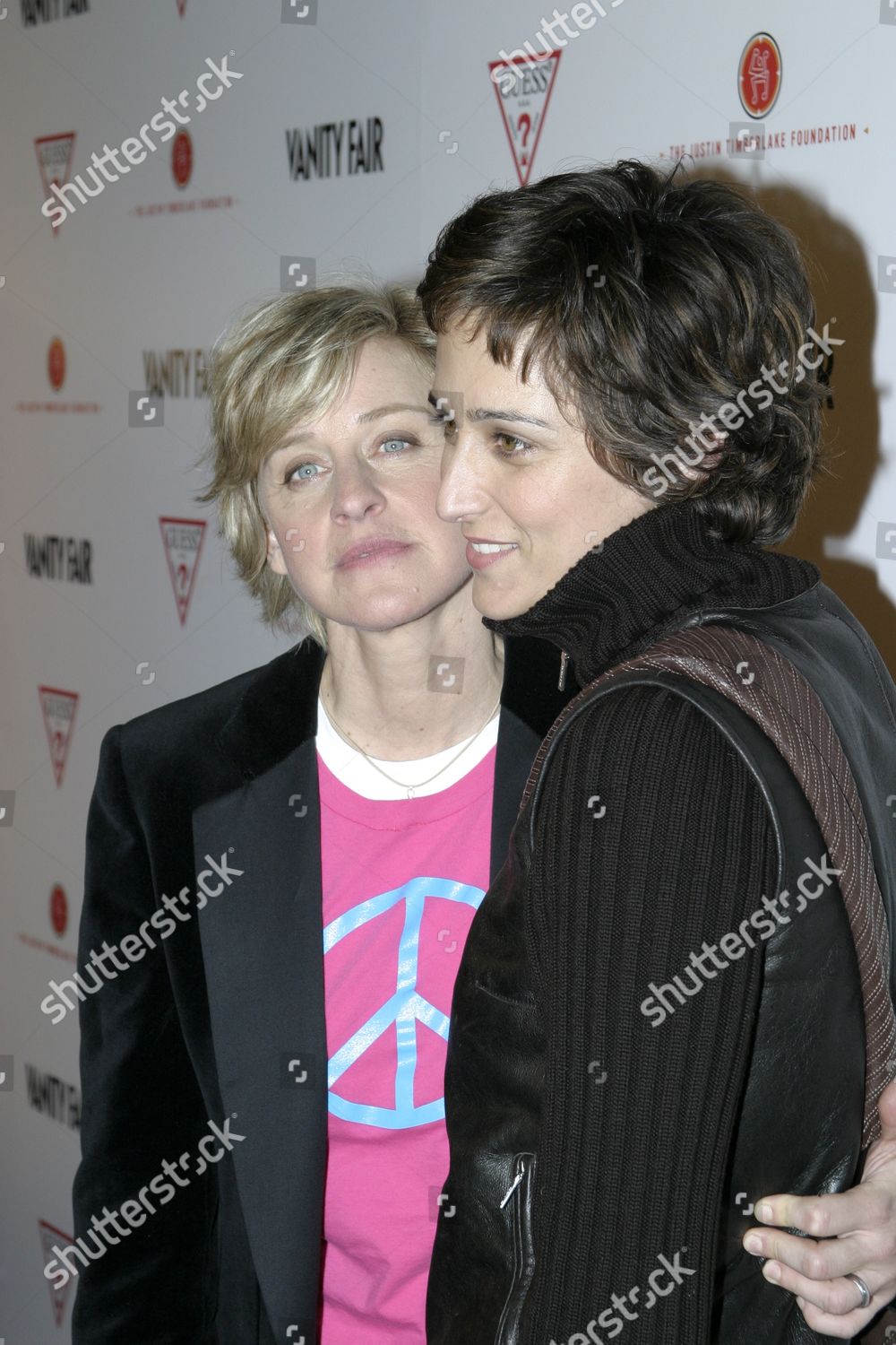 Ellen Degeneres Alexandra Hedison Editorial Stock Photo - Stock Image ...