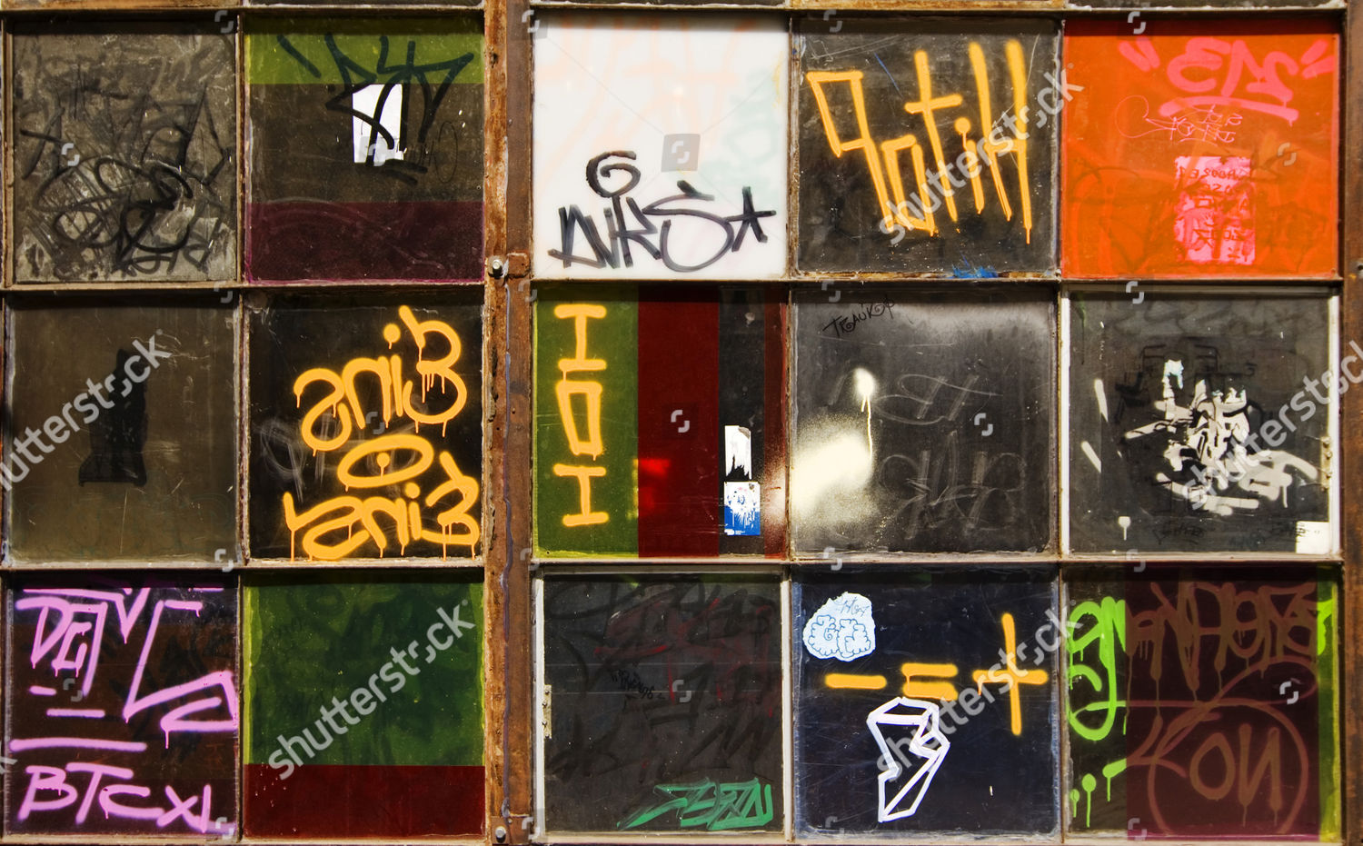 Besmeared Windows Teardown House East Berlin Editorial Stock Photo ...