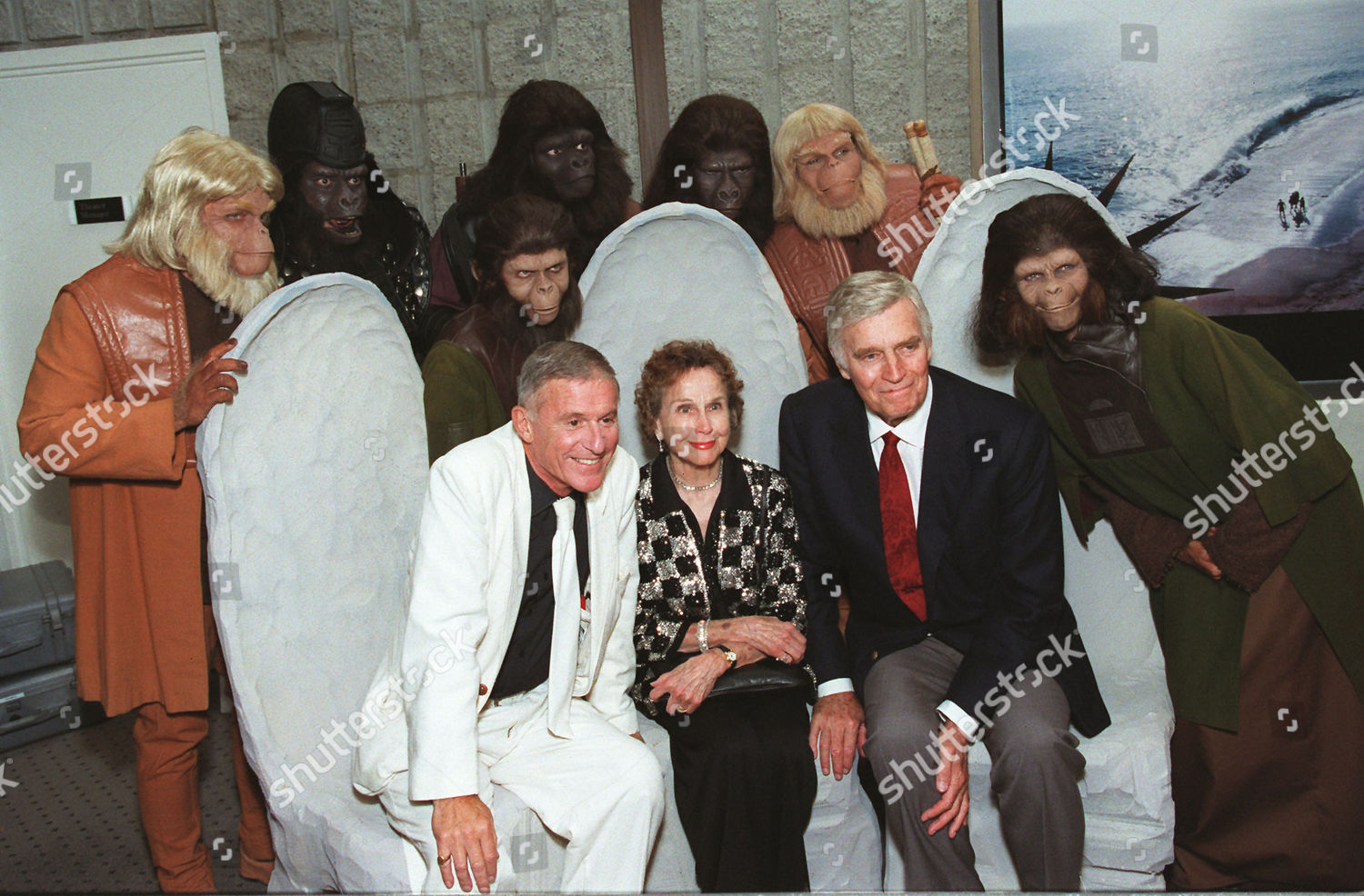 Charlton Heston Kim Hunter Roddy Mcdowall Editorial Stock Photo - Stock ...