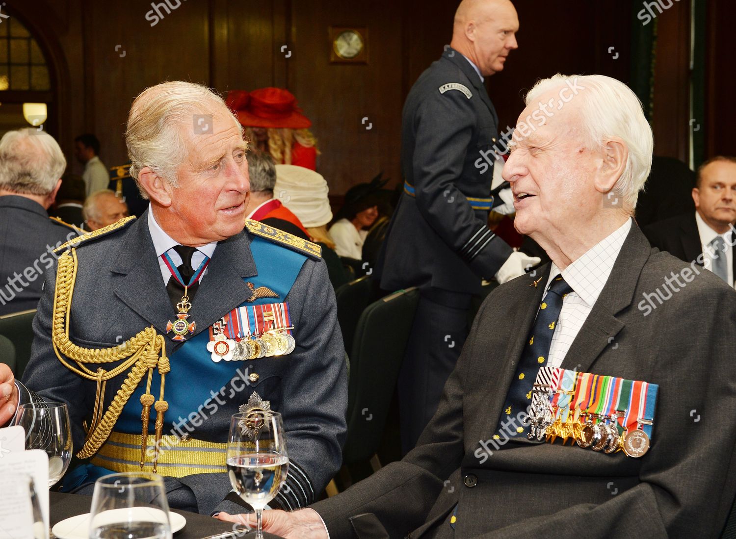 Prince Charles Talking Wing Commander Tom Editorial Stock Photo - Stock ...