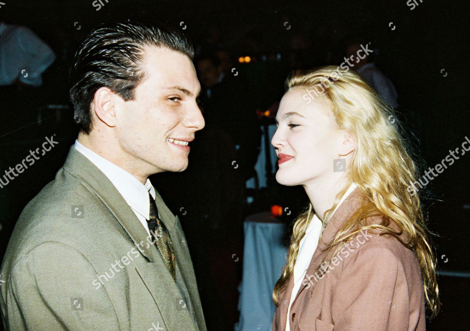 Christian Slater Drew Barrymore Editorial Stock Photo - Stock Image ...