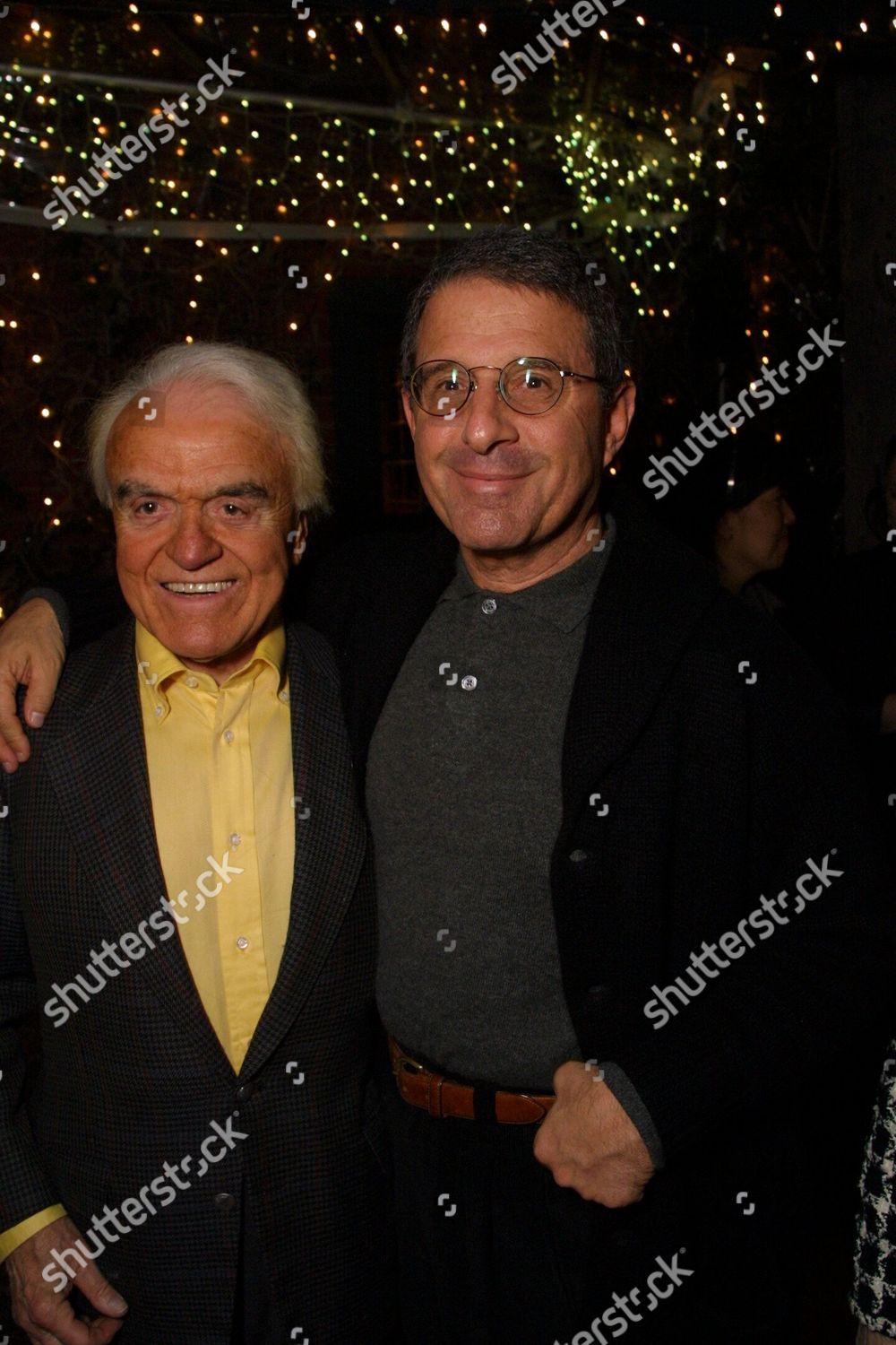 Jack Valenti Ron Meyerpresident Coo Universal Editorial Stock Photo ...