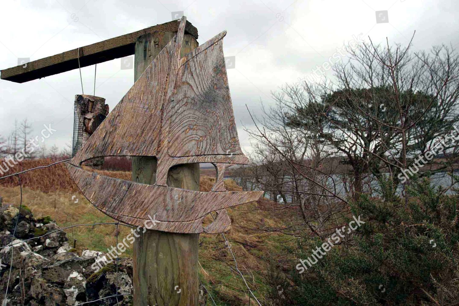 Plot Land Ord Greshornish Loch Greshornish Editorial Stock Photo ...