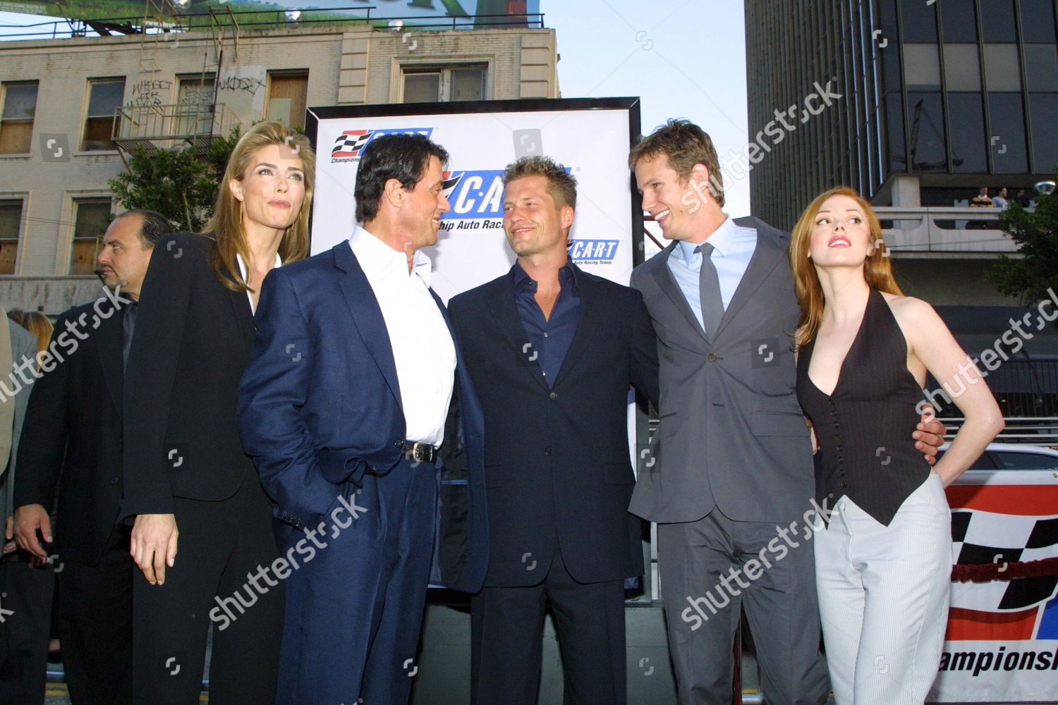 Jennifer Flavin Sylvester Stallone Til Schweiger Editorial Stock Photo ...