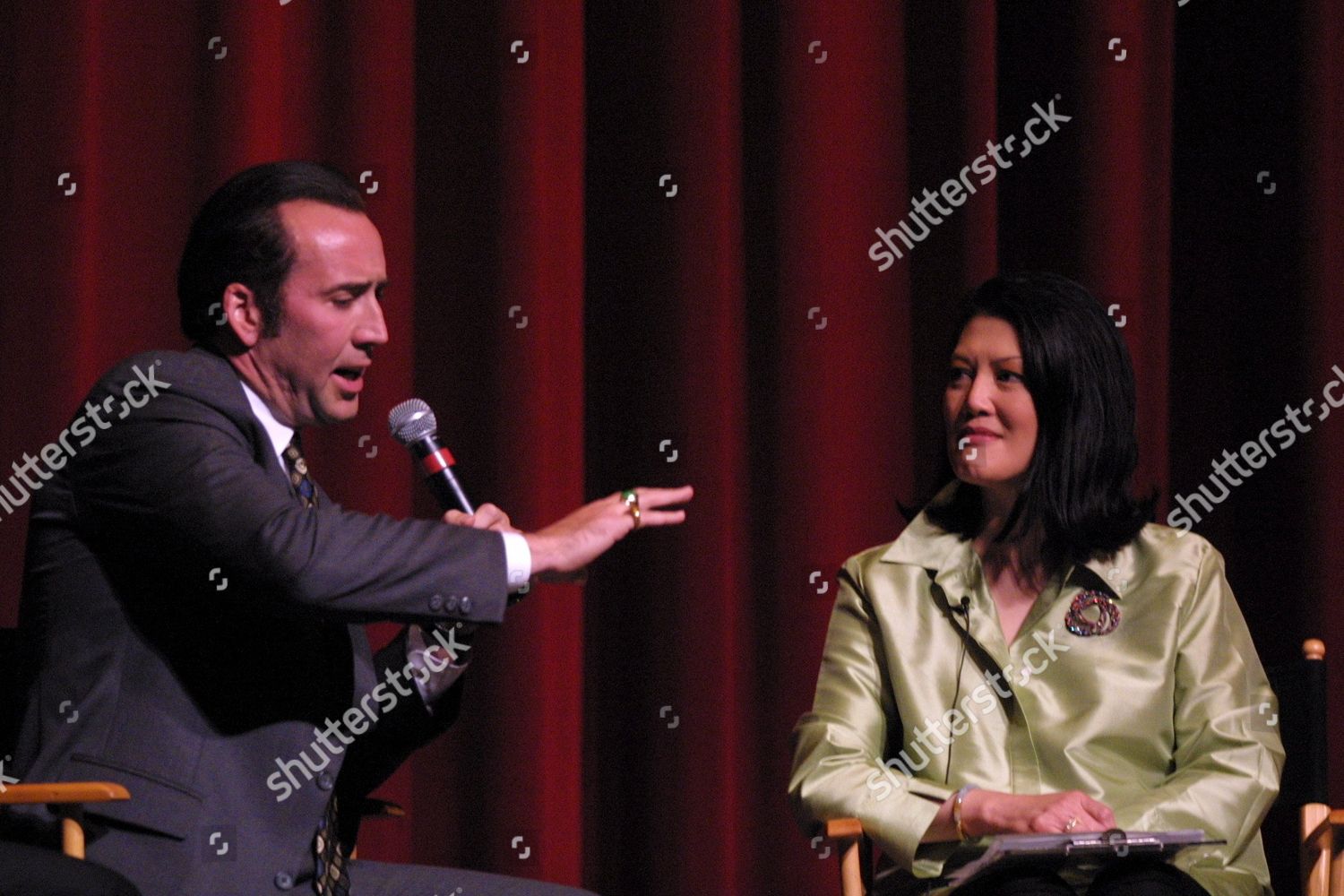 Nicolas Cage Wenda Fong Editorial Stock Photo - Stock Image | Shutterstock