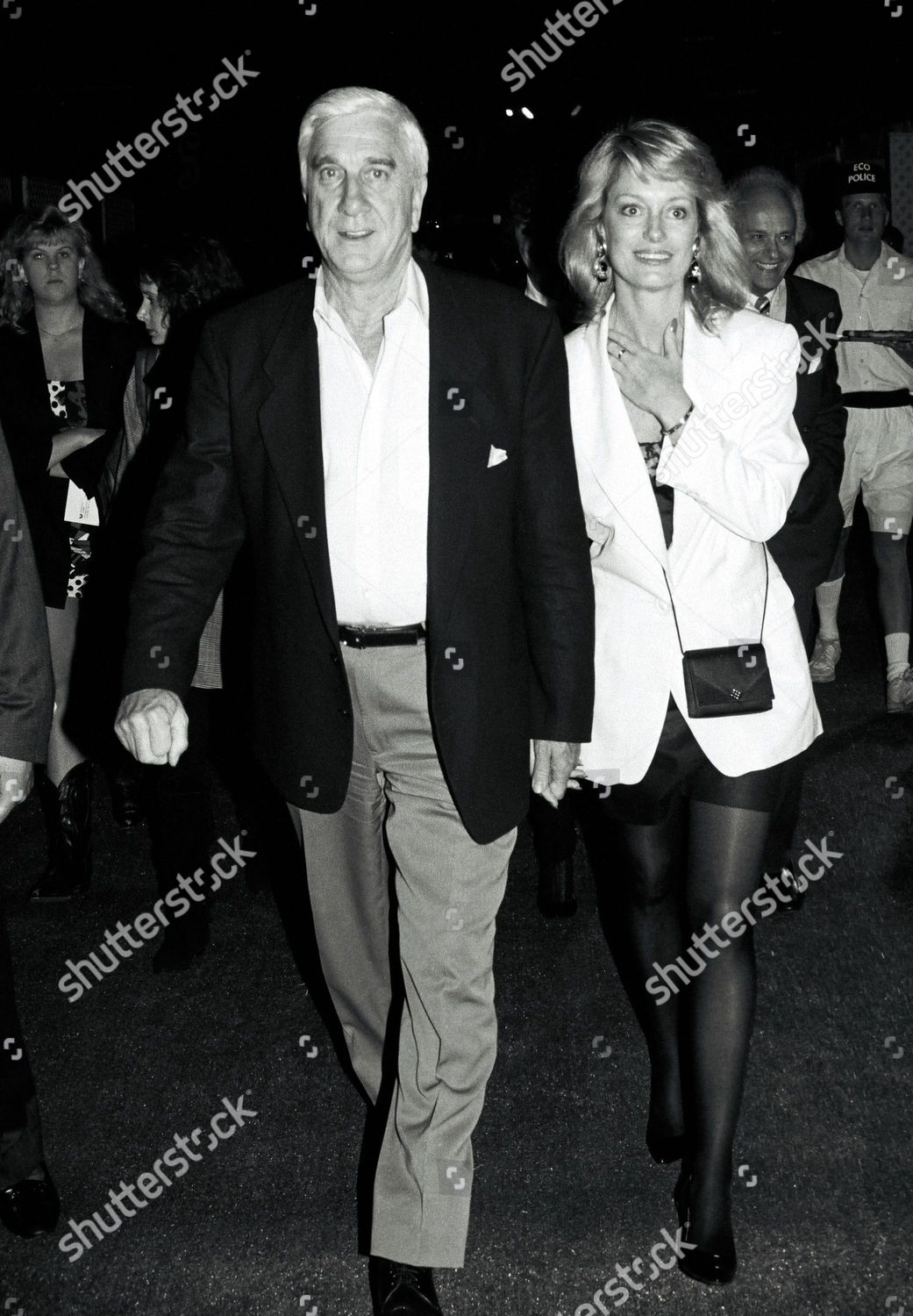 Leslie Nielsen Barbaree Earl Editorial Stock Photo - Stock Image ...