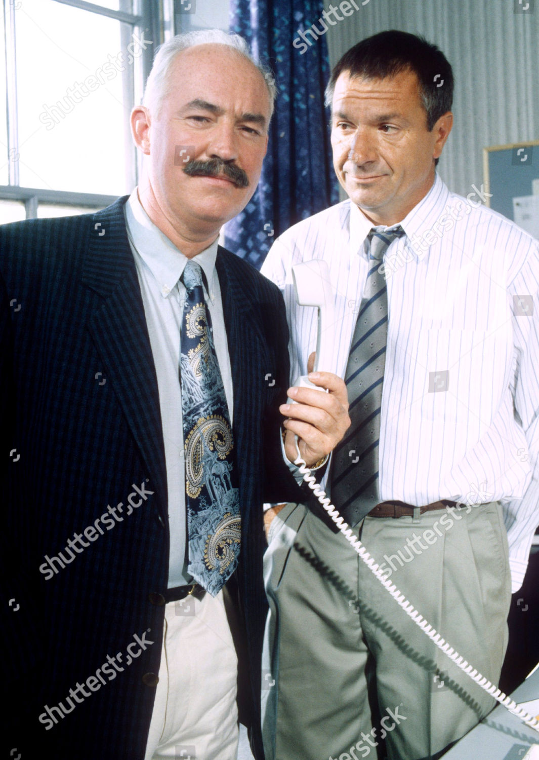 David Calder Michael Elphick Boon 1989 Editorial Stock Photo - Stock ...