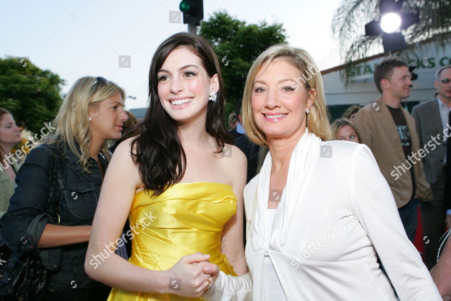 Anne Hathaway Foxs Elizabeth Gabler Editorial Stock Photo - Stock Image ...