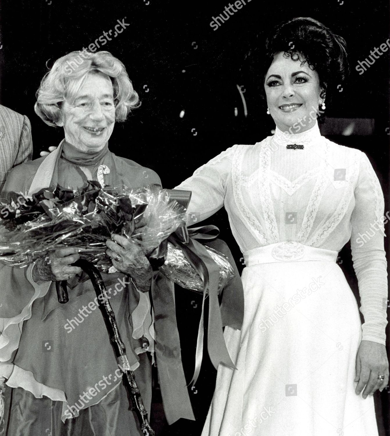 Lillian Hellman Elizabeth Taylor Editorial Stock Photo - Stock Image ...