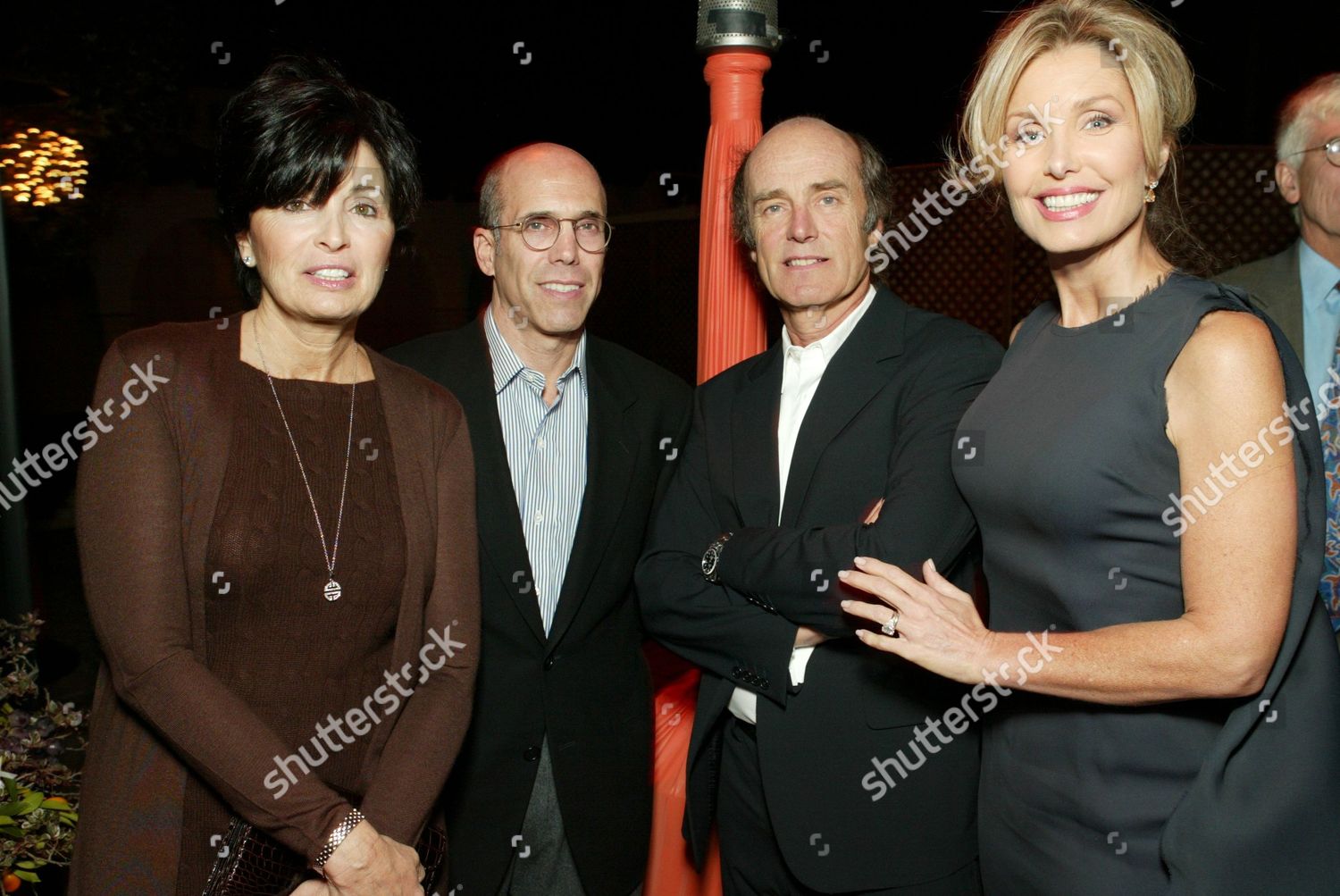 Marilyn Jeffrey Katzenberg Skip Brittenham Heather Editorial Stock ...