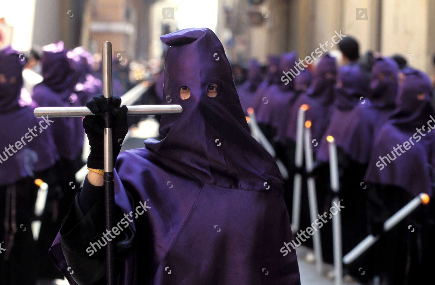 Masked Procession On Good Friday Trapani Editorial Stock Photo - Stock ...