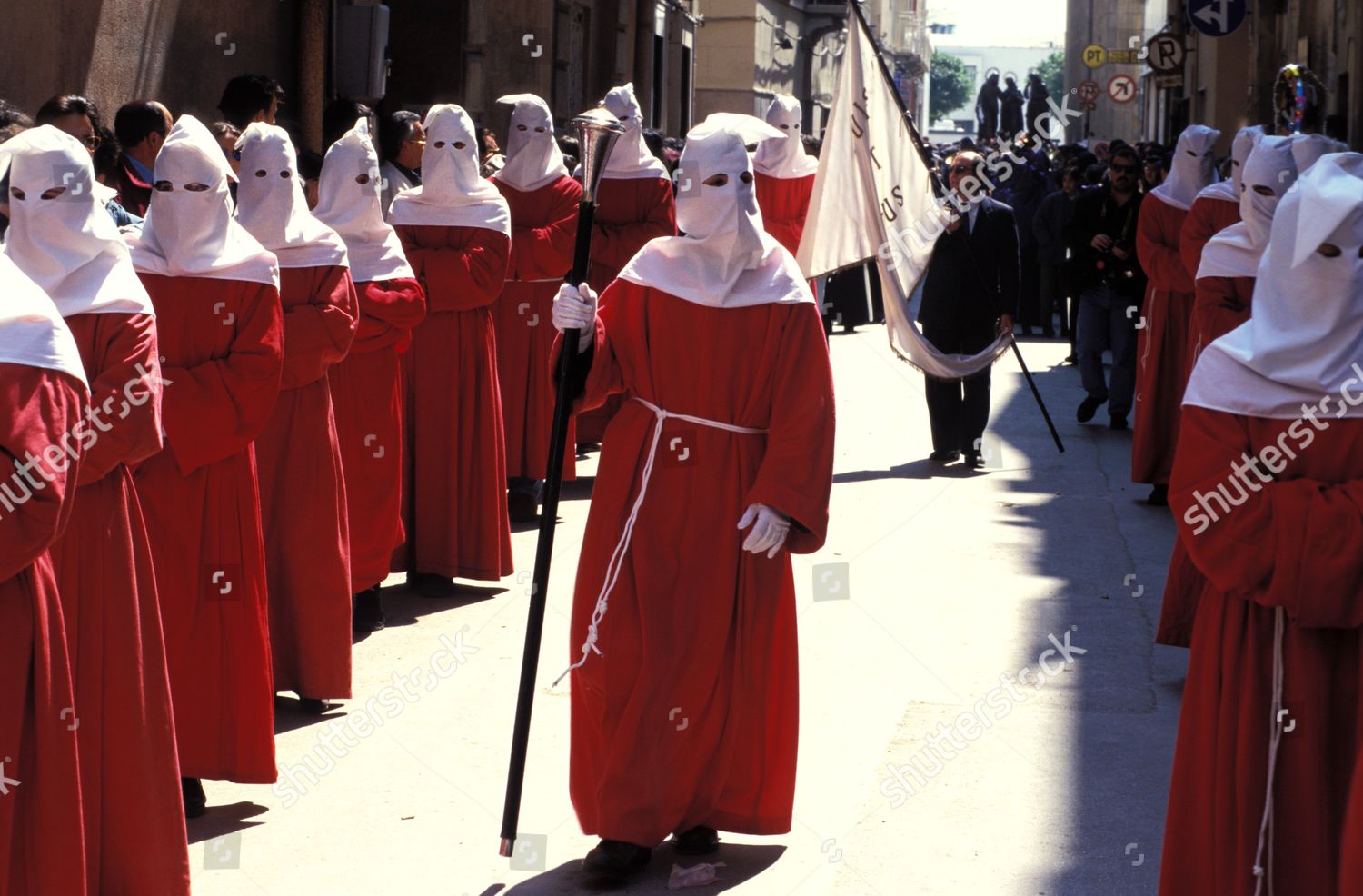 Masked Procession On Good Friday Trapani Editorial Stock Photo - Stock ...