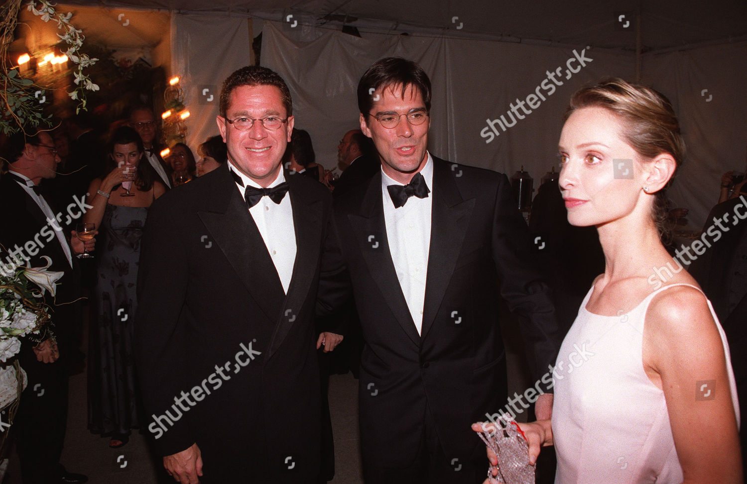 Sandy Grushow Thomas Gibson Calista Flockhart Editorial Stock Photo ...