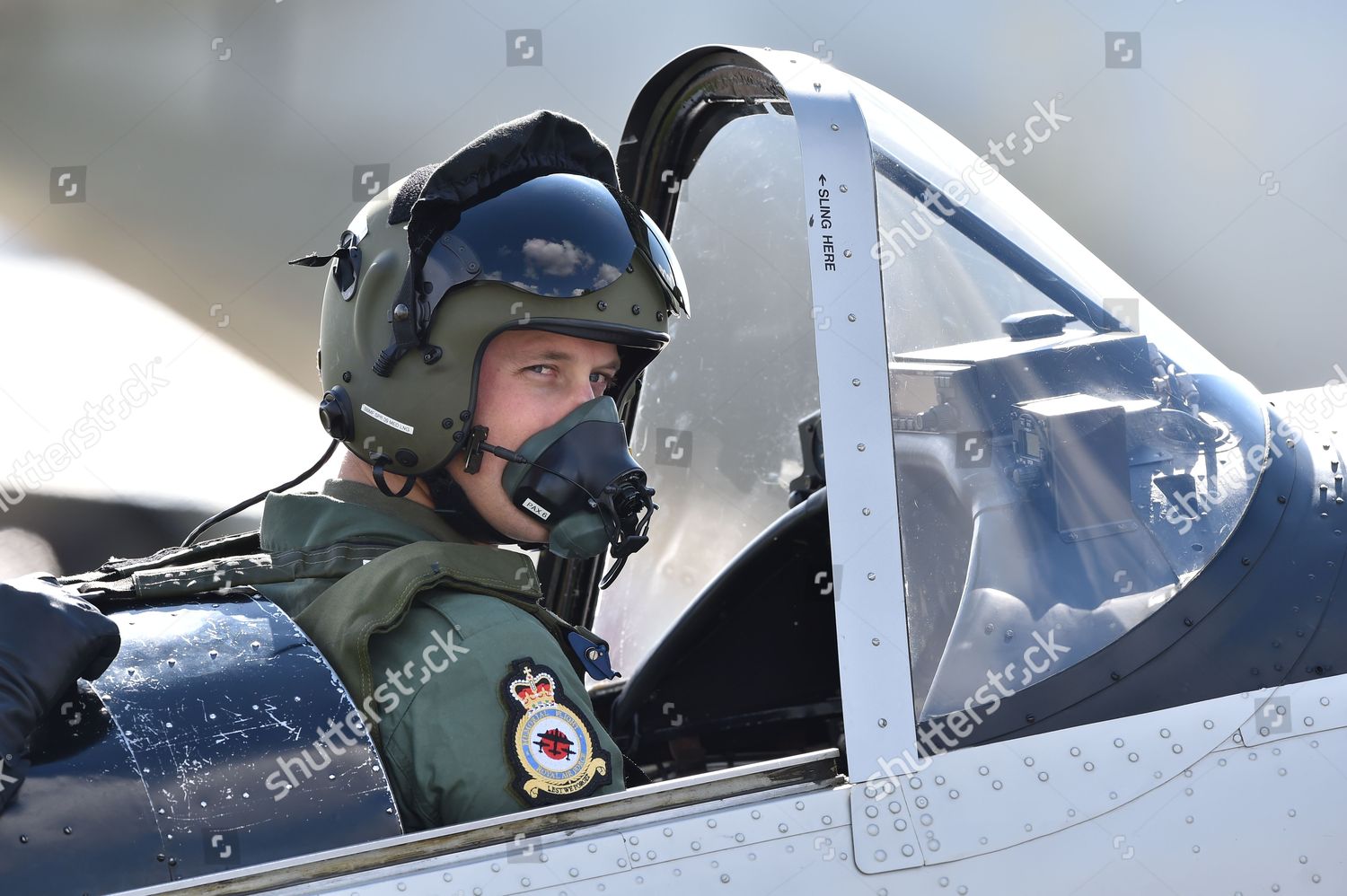 Prince William Flying Chipmunk Battle Britain Editorial Stock Photo ...