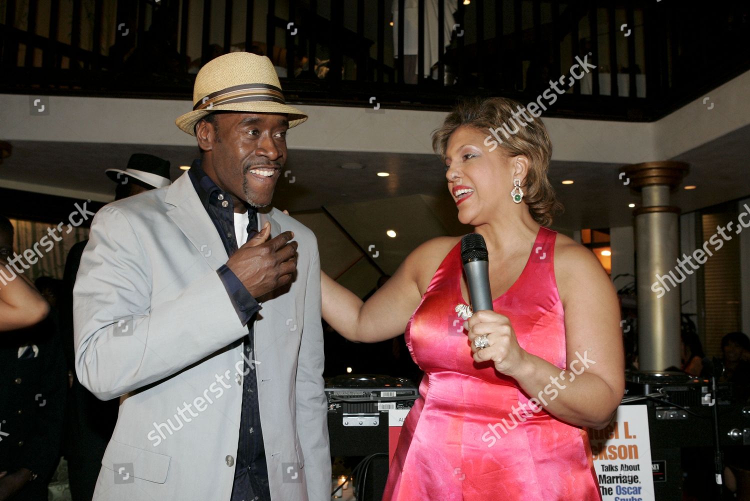 Don Cheadle Linda Johnson Rice Editorial Stock Photo - Stock Image ...