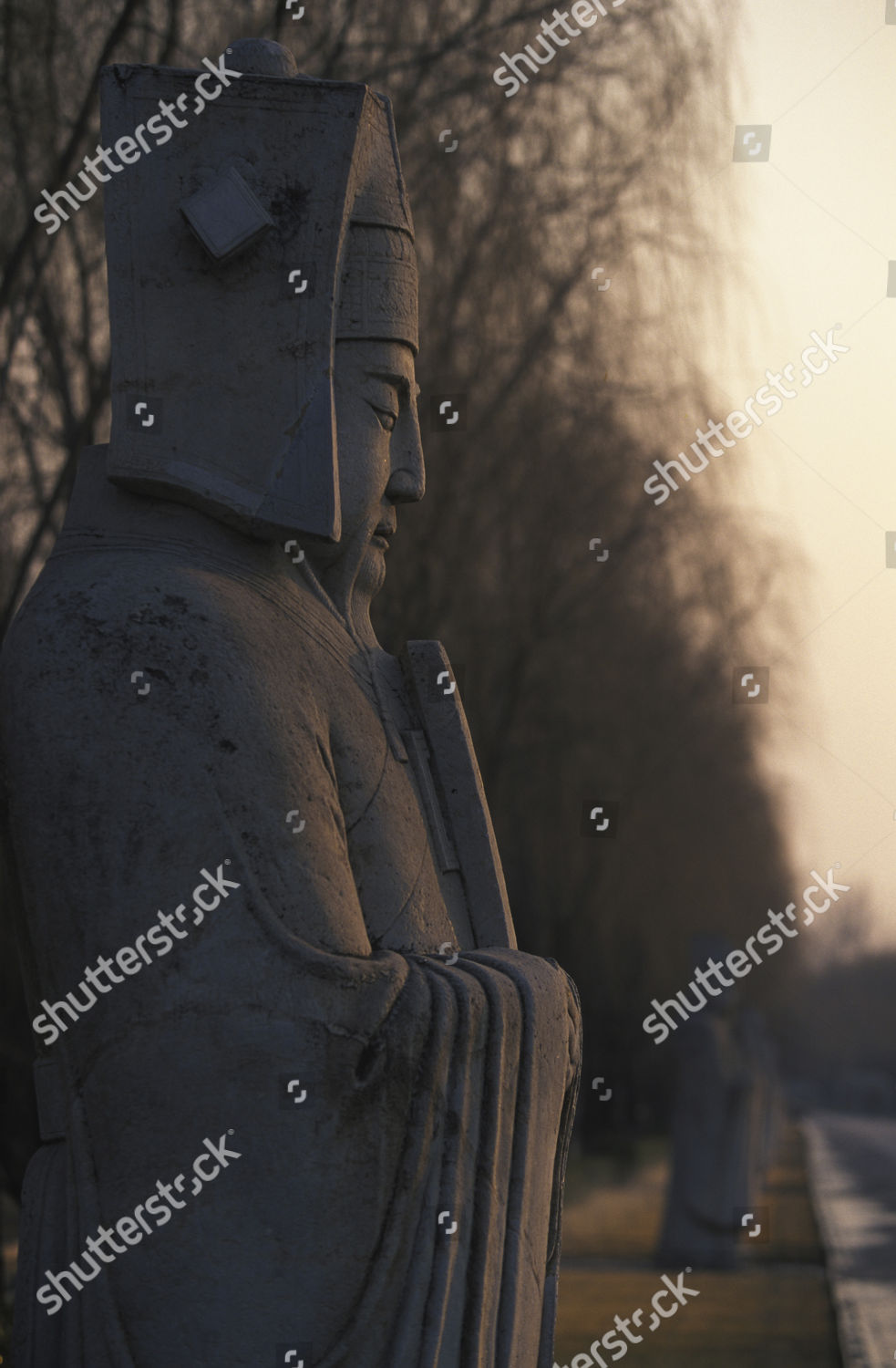 Sculpture Ming Graves North Peking China Editorial Stock Photo - Stock ...
