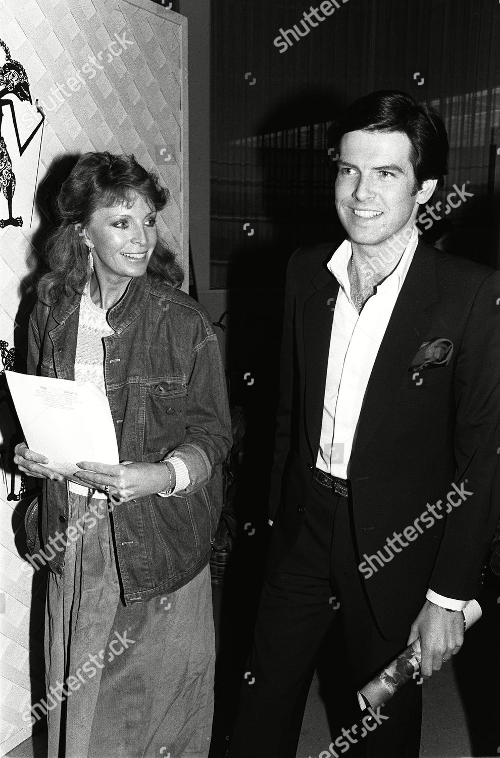 Cassandra Harris Pierce Brosnan Editorial Stock Photo - Stock Image ...