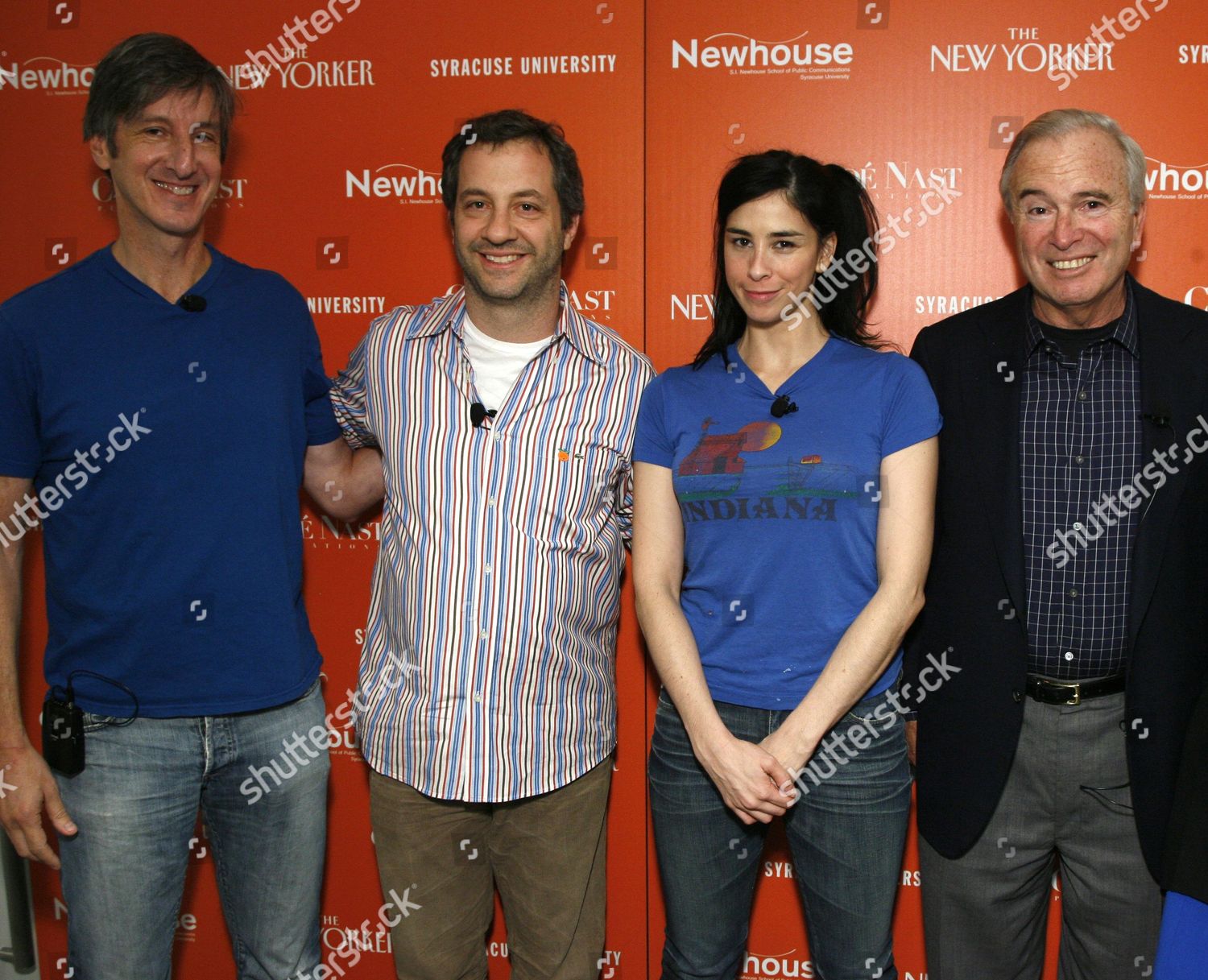 Andy Borowitz Judd Apatow Sarah Silverman Editorial Stock Photo - Stock ...