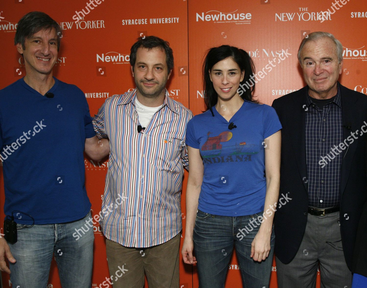 Andy Borowitz Judd Apatow Sarah Silverman Editorial Stock Photo - Stock ...