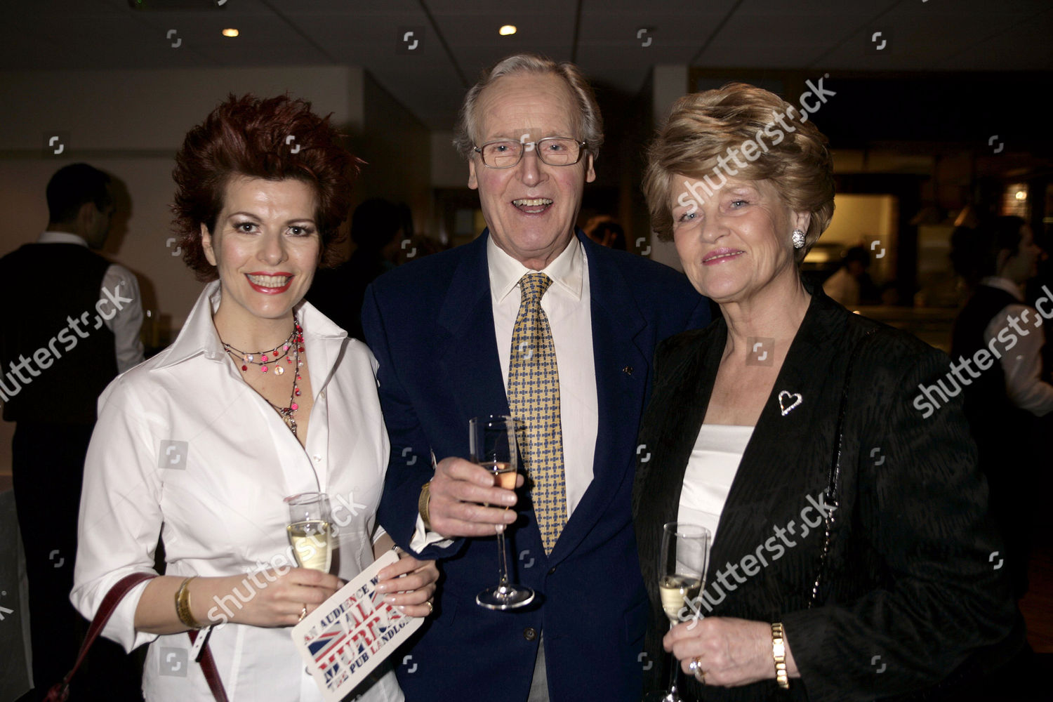 Cleo Rocos Nicholas Parsons Wife Ann Editorial Stock Photo - Stock ...