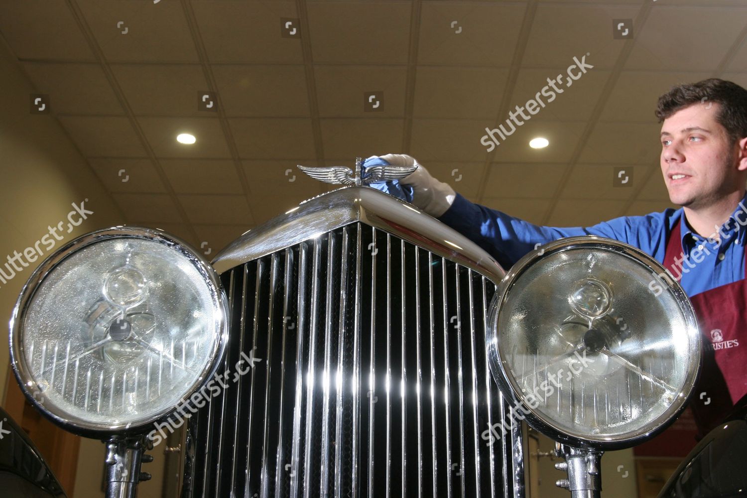 Specialist Nick Benwell Polishing 1931 8 Editorial Stock Photo - Stock ...