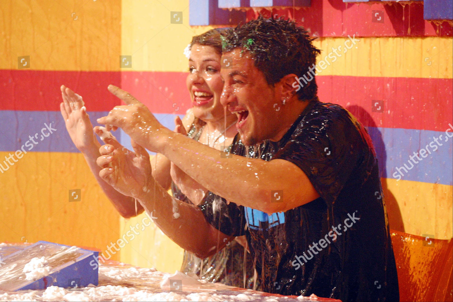 Holly Willoughby Peter Andre Get Gunged Editorial Stock Photo - Stock ...