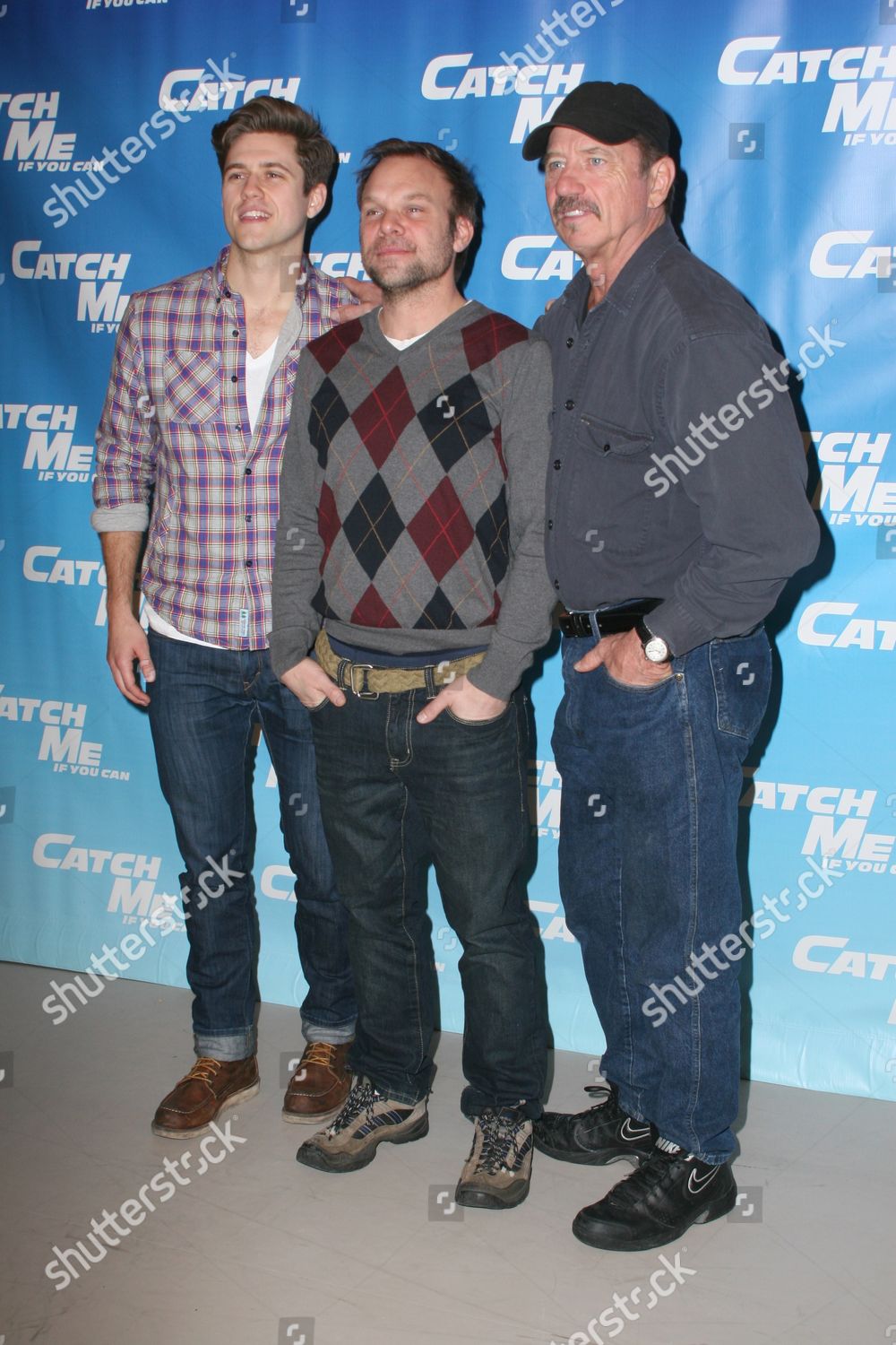 Aaron Tveit Norbert Leo Butz Tom Editorial Stock Photo - Stock Image ...