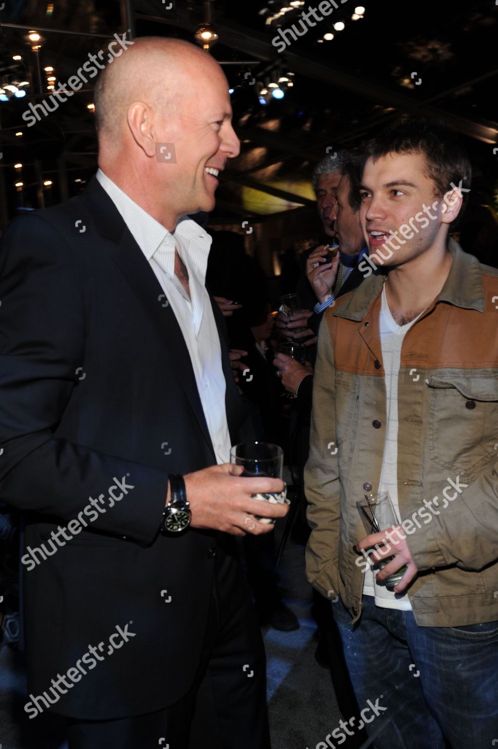 Bruce Willis Emile Hirsch Editorial Stock Photo - Stock Image ...